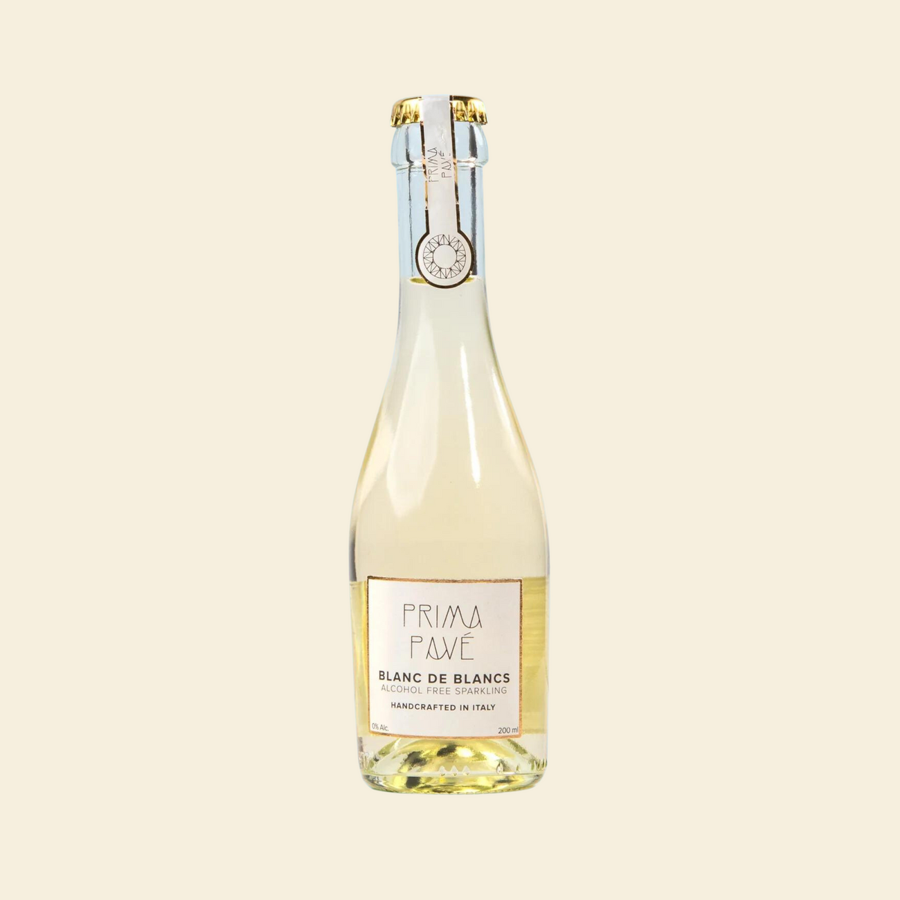 Prima Pavé - Blanc de Blancs Mini - Nonalcoholic Sparkling Wine
