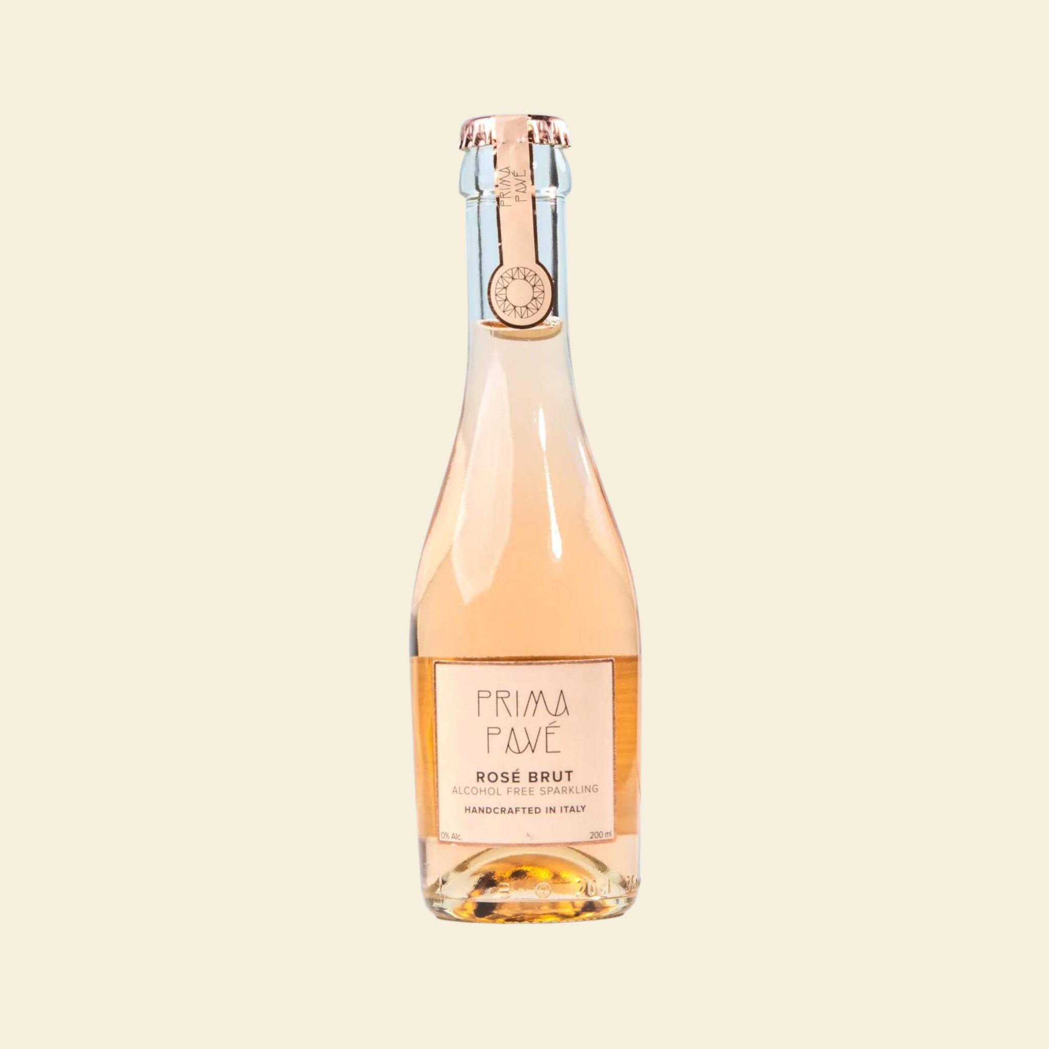 Prima Pavé - Rosé Brut Mini - Nonalcoholic Sparkling Wine