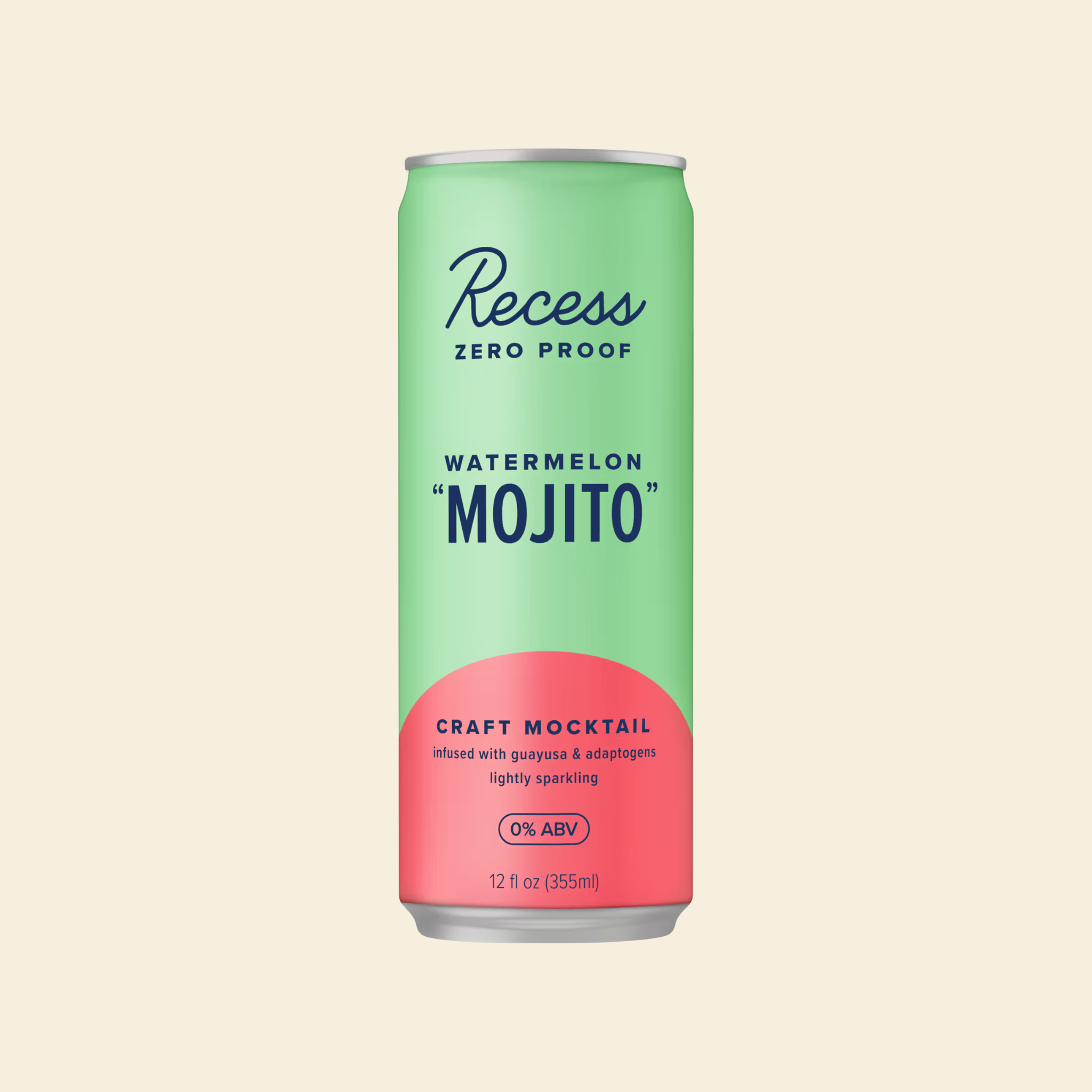 Recess - Watermelon Mojito - Nonalcoholic Functional Cocktail - 4-Pack